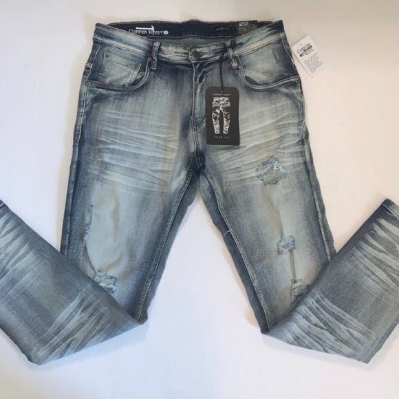 Copper Rivet | Pants | Men Copper Rivet Jeans New With Tags | Poshmark
